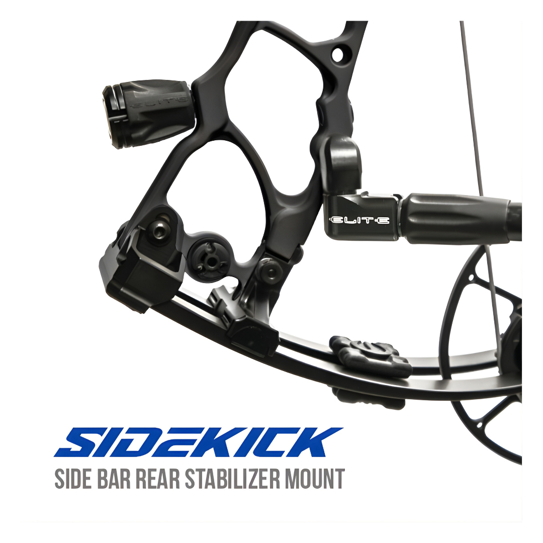 Elite SIDEKICK Side Bar Rear Stabilizer Mount – Fether Archery